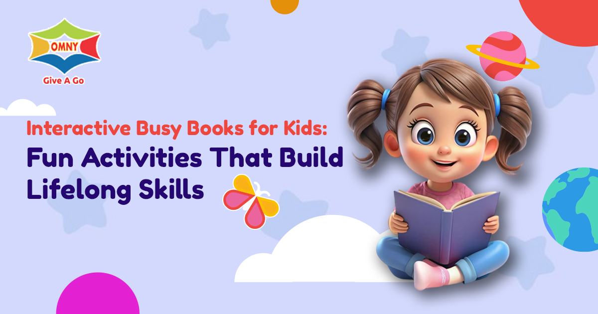 Interactive Busy Books for Kids | Fun Activities That Build Skills